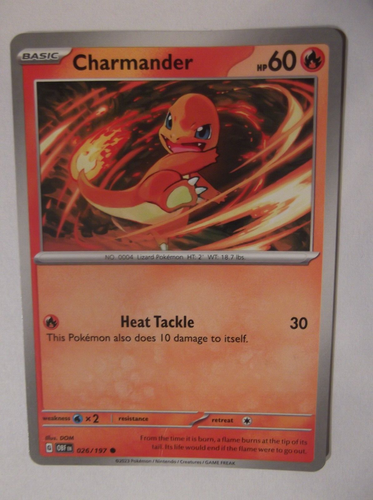 130PK026 - Charmande- 26/197 - Obsidian Flames (OBF) - Common | eBay