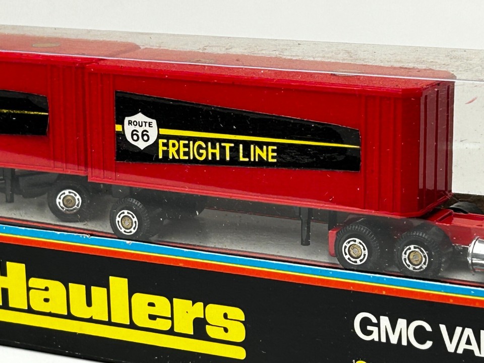 Shinsei Diecast No. 4163 HO Scale GMC Tandem Trailer Semi Truck with ...