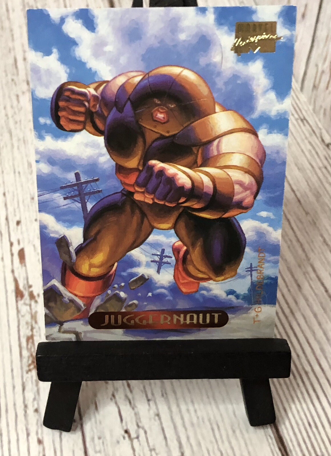 JUGGERNAUT 1994 Marvel Masterpieces (Fleer) BASE Trading Card #59 | eBay
