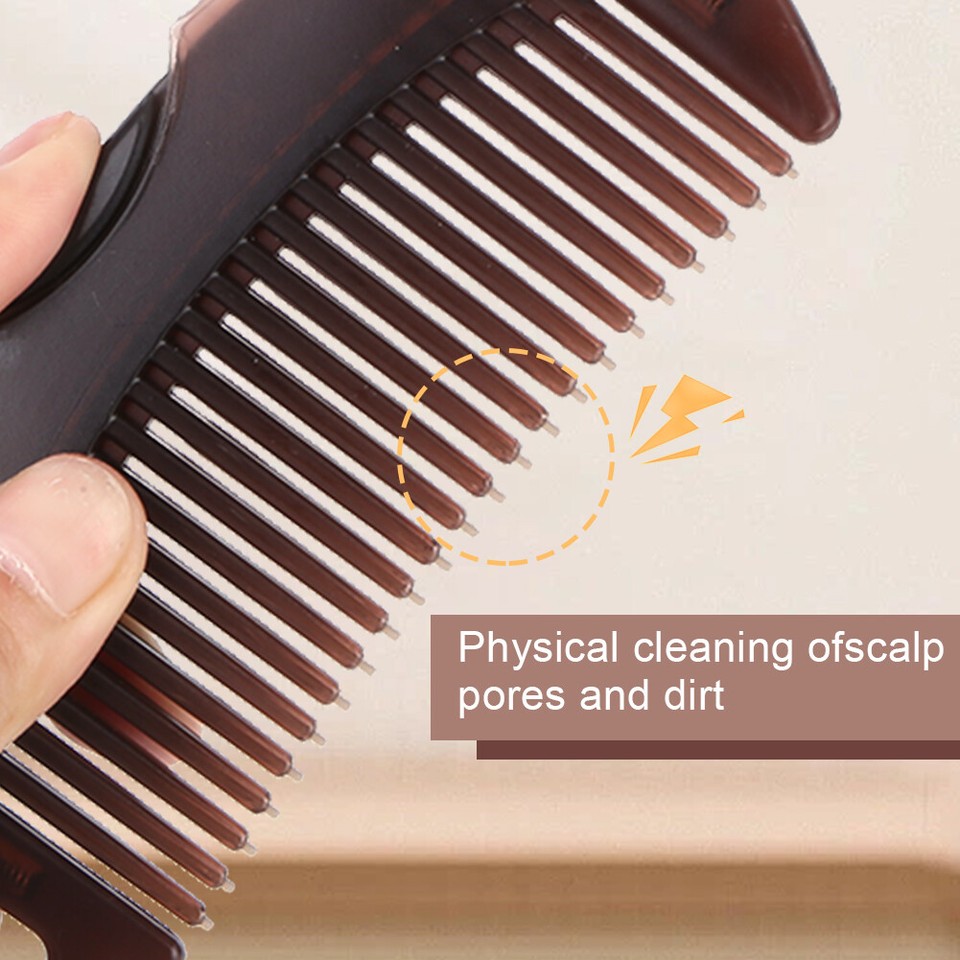 Hair Dressing Comb Plastic Dandruff Removal Comb Hair Comb for Dandruff ...