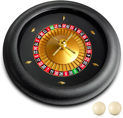 18 Inches ABS Professional Roulette Wheel Set, Casino Grade Roulette ...