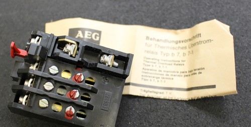 AEG Thermisches Überstromrelais b7 2,8-48A - 910-341-129 - 1 Stück | eBay