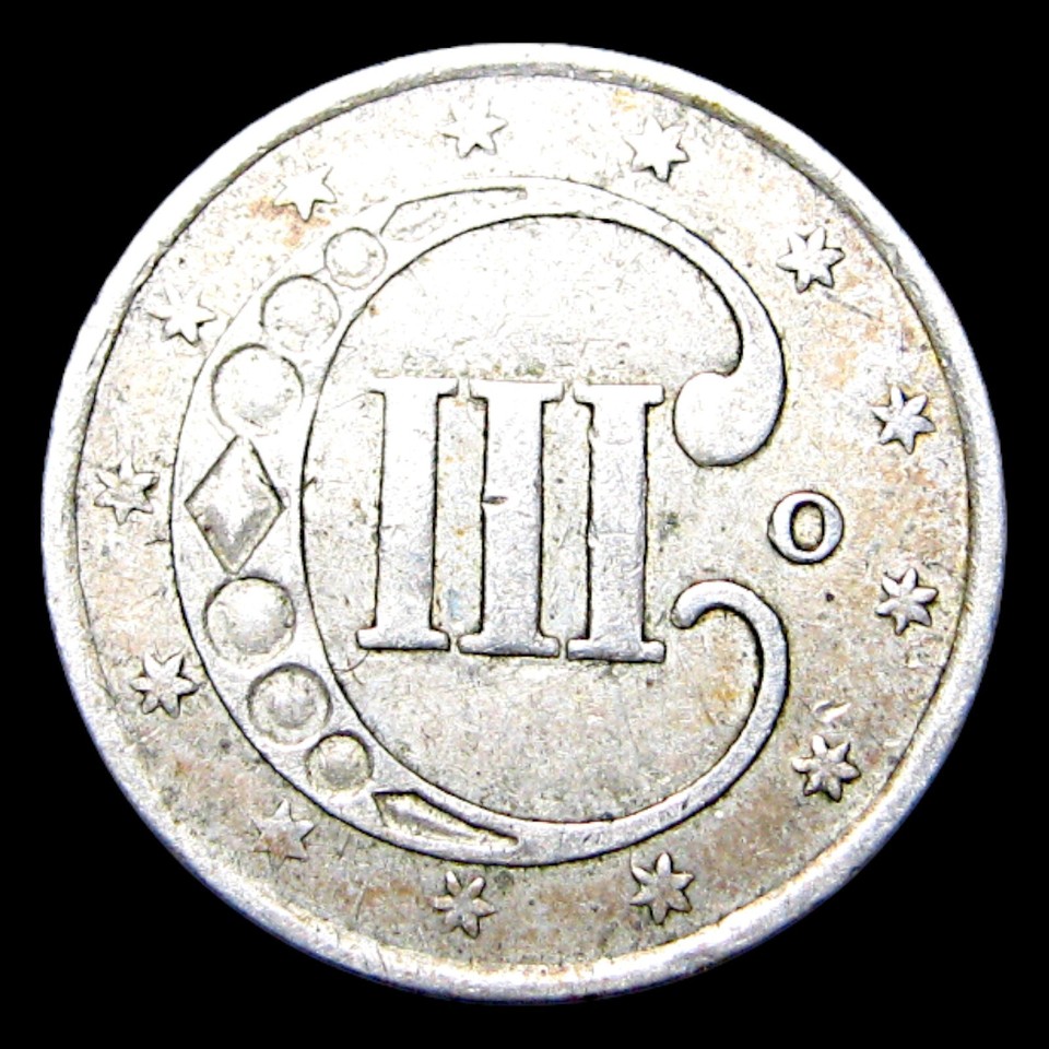 1851-O Silver Three Cent Piece 3cp ---- Nice Coin ---- #732V | eBay