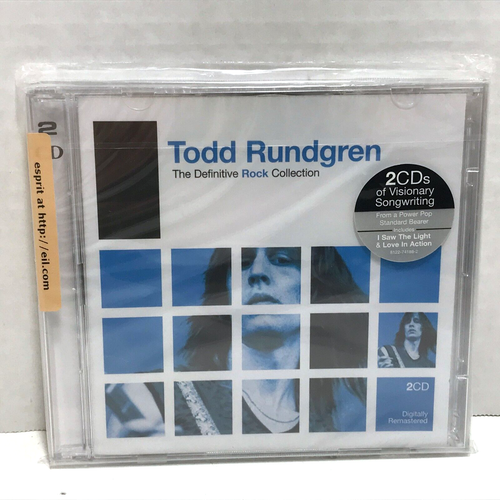 NEW SEALED - Todd Rundgren: The Definitive Rock Collection 2 CD Set ...