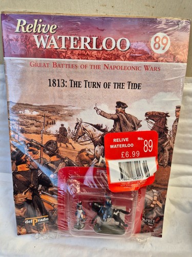 ISSUE 89 DEL PRADO RELIVE WATERLOO SET OF 2 PAINTED LEAD SOLDIERS ...
