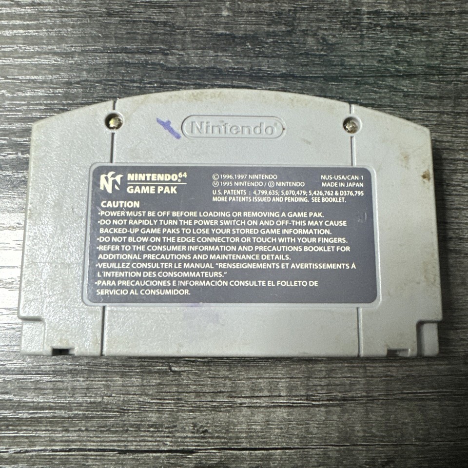 WCW/NWO Revenge - (Nintendo 64 - N64, 1998) - Authentic - Tested And ...