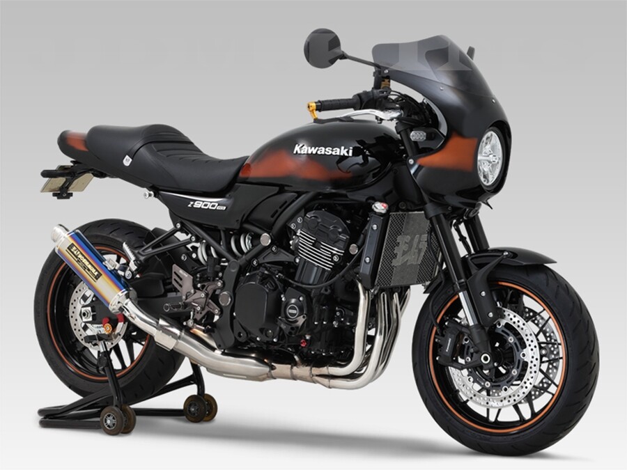 YOSHIMURA Z900RS Z900RS CAFE(18-) Slip-On BREVIS STB (110-269-5480B ...