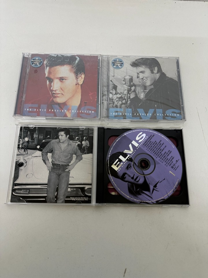 Lot Of 3 Time Life Elvis Presley Collection 3 double CDs 2 CDs Sealed ...