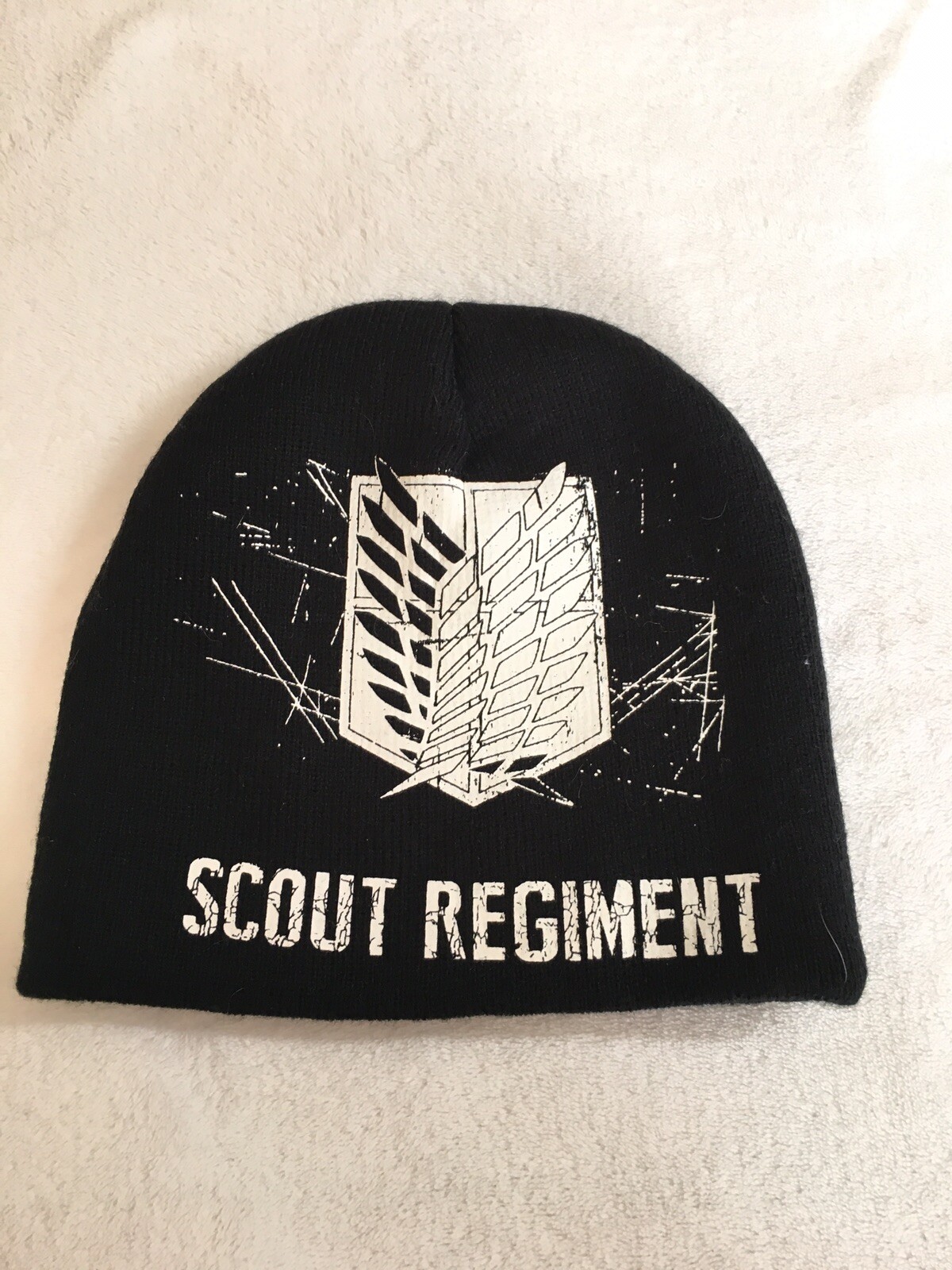 Great Eastern Entertainment Attack On Titan Scout Regiment Black Beanie ...