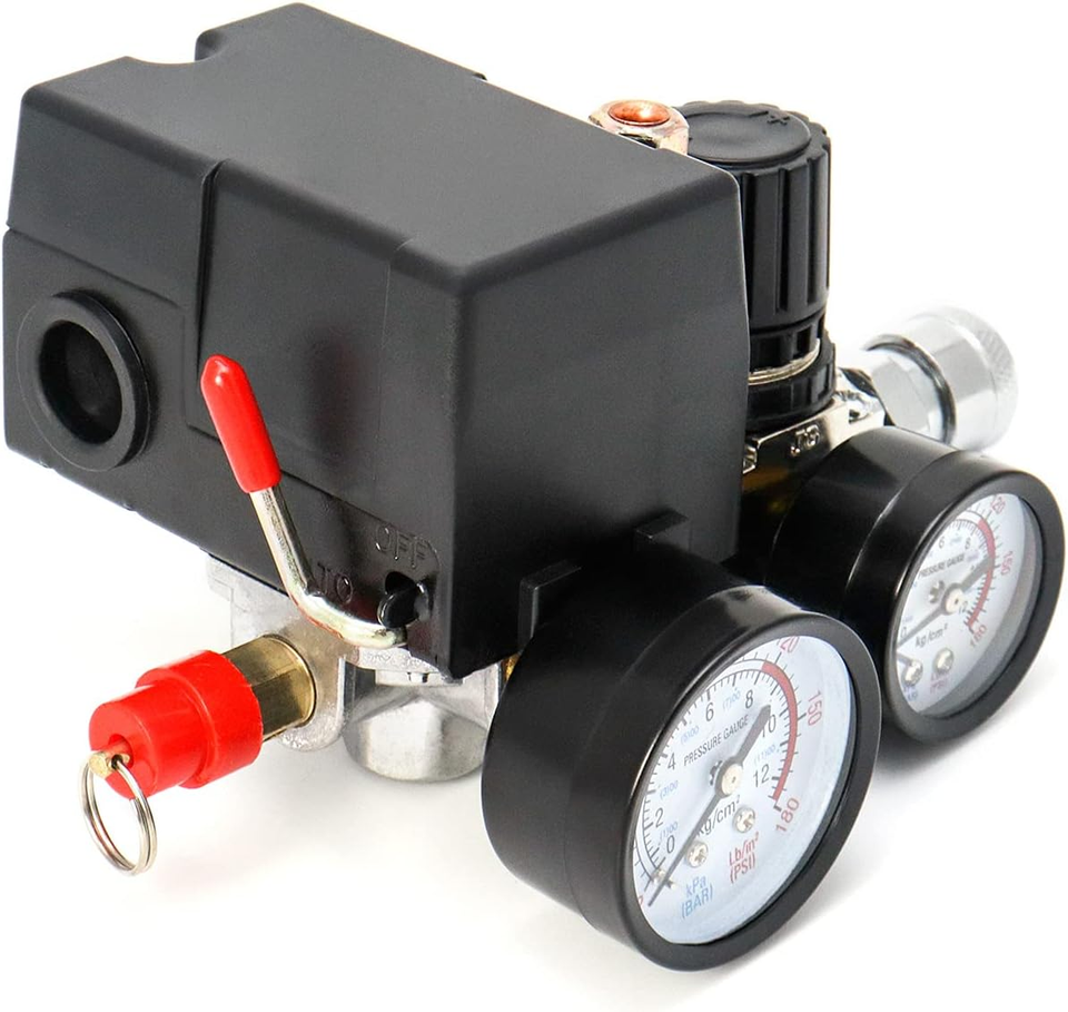 Air Compressor Pressure Switch Control Valve, 90-120Psi Pressure ...