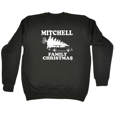 Family Christmas Mitchell - Mens Novelty Funny Top Sweatshirts Jumper ...