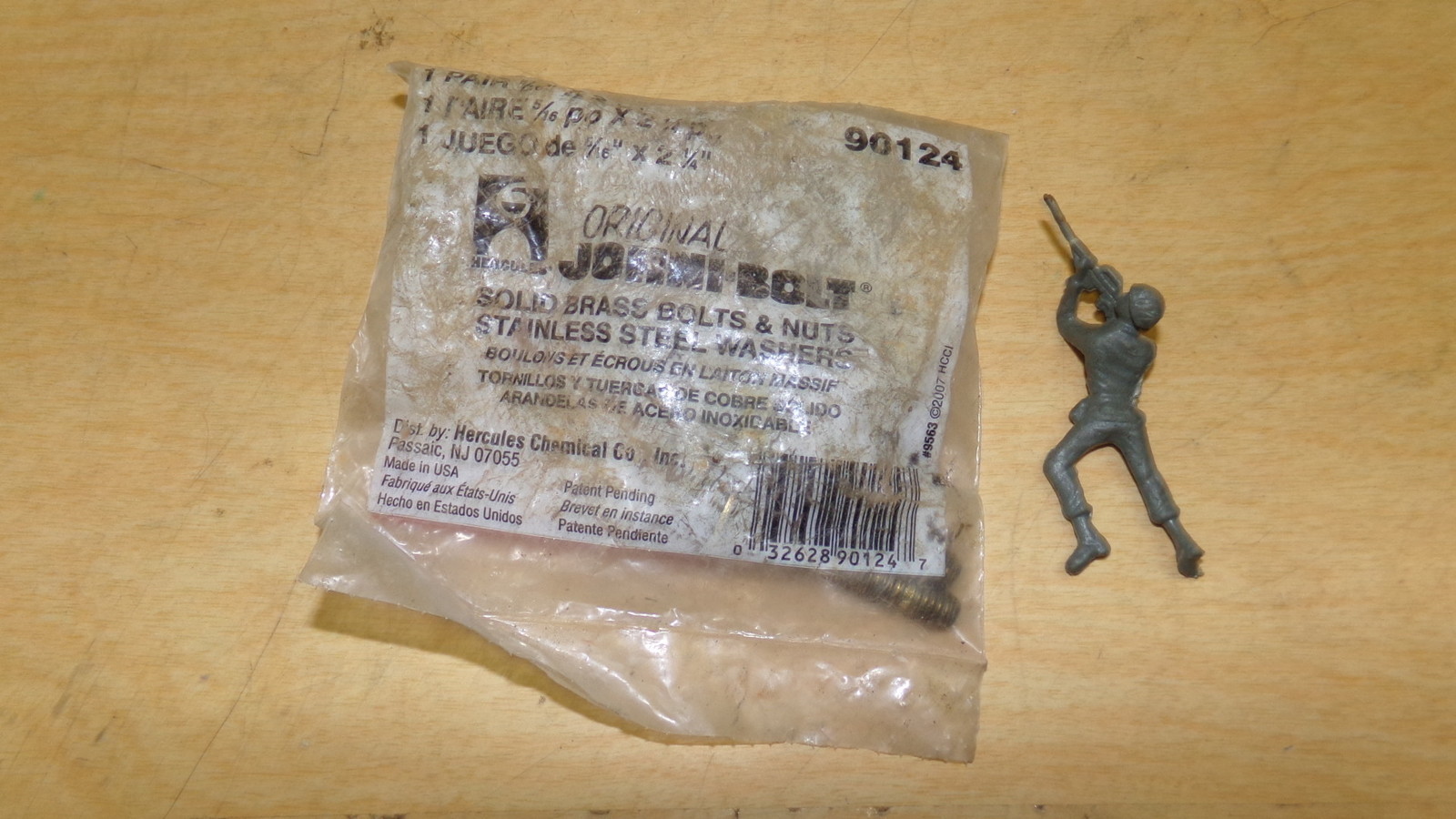 NEW Johni-Bolt 90124 1-Pair 5/6" x 2-1/4" *FREE SHIPPING* | eBay