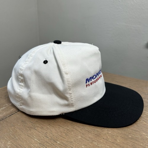 Vintage 80s Mongoose Performance Bicycles Snapback Hat White Cap BMX ...