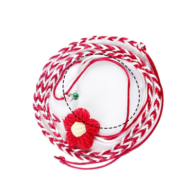 Hamster Leash Harness Rope With Cute Flower Design For Outside Training ...