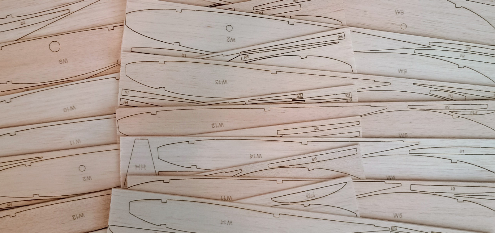 RC Airplane Short Kit 33" - 36" Wingspan - Radio Control Model Airplane ...