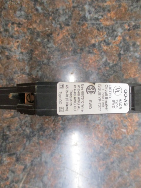 Square D QO120CP 120/240V Plug Circuit Breaker for sale online | eBay