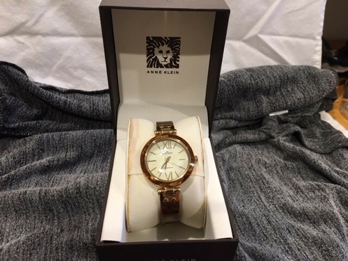 Anne Klein AK/1980BKGB Bangle Watch for Women, Never Worn Still New | eBay