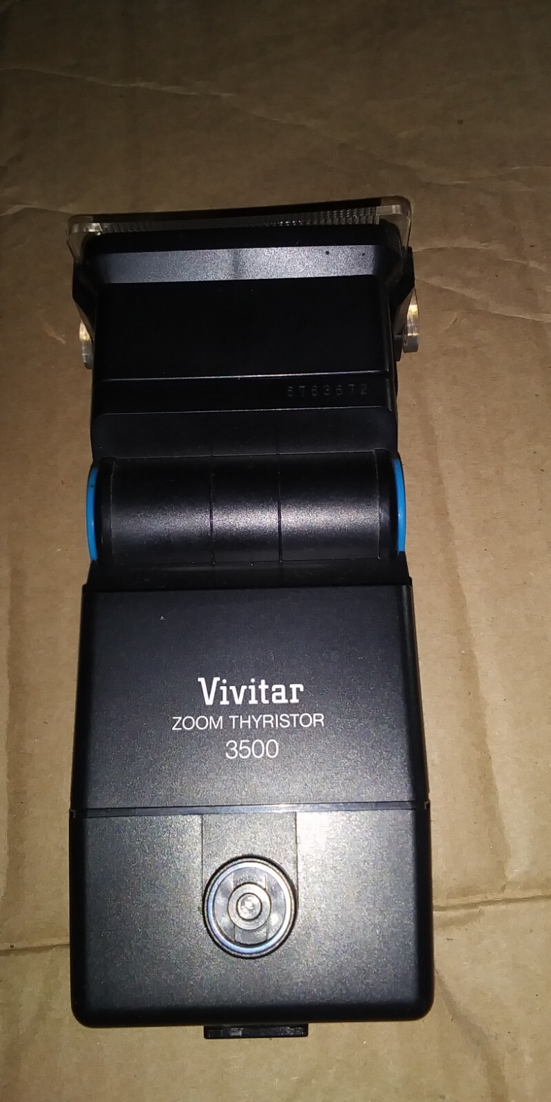 Vivitar 3500 Electronic Flash Zoom Thyristor for CANON in Box VINTAGE ...