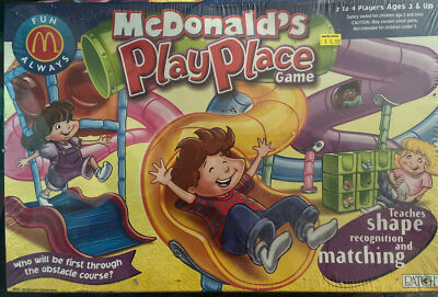McDonald's PlayPlace Game 2001 NEW Learning Teaching Game Patch Brand ...