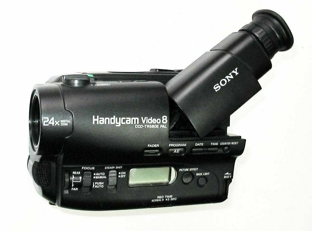 Sony Video 8-HIFI-STEREO-Camcorder CCD-TR580E 1995 | eBay