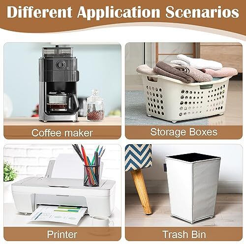 Self Adhesive Swivel Casters 360° Mini Caster Wheels Smooth Rotation ...