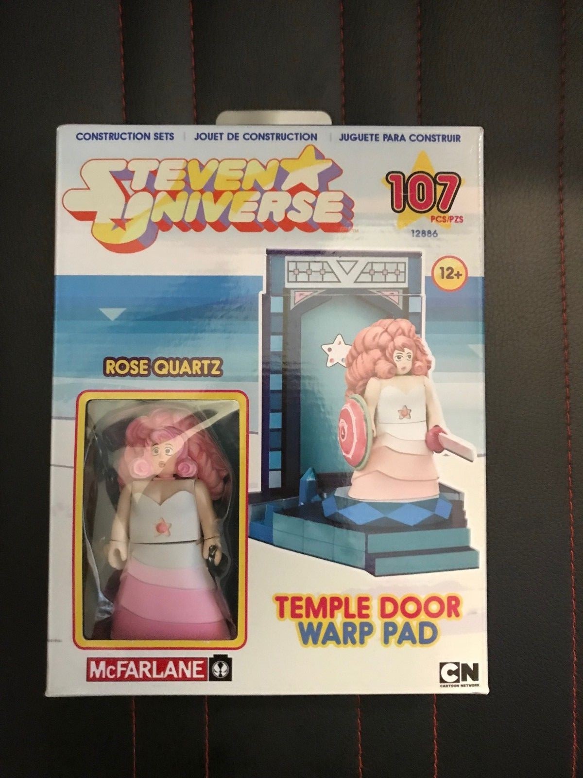 Steven Universe Rose Quartz Temple Door Warp Pad McFarlane 107 pc ...