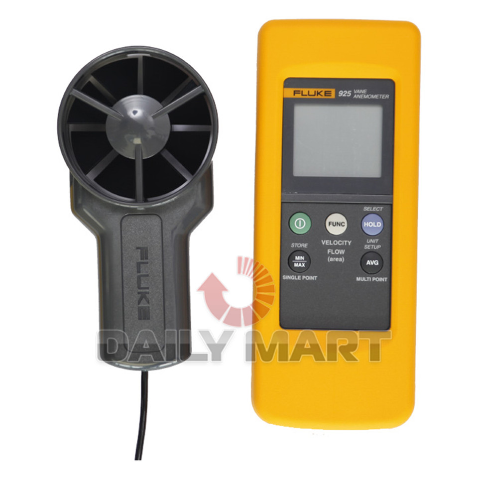 New In Box FLUKE 925 Impeller Anemometer Meter Wind Velocity ...
