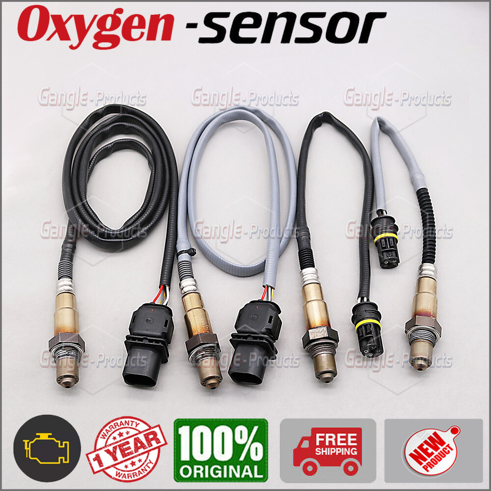4pcs front & rear Lambda Probe Oxygen O2 Sensor for BMW E60 E61 E90 ...