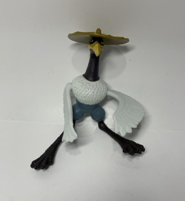Kung Fu Panda Master Crane Figure McDonalds Happy Meal Toy 2008 Bird ...
