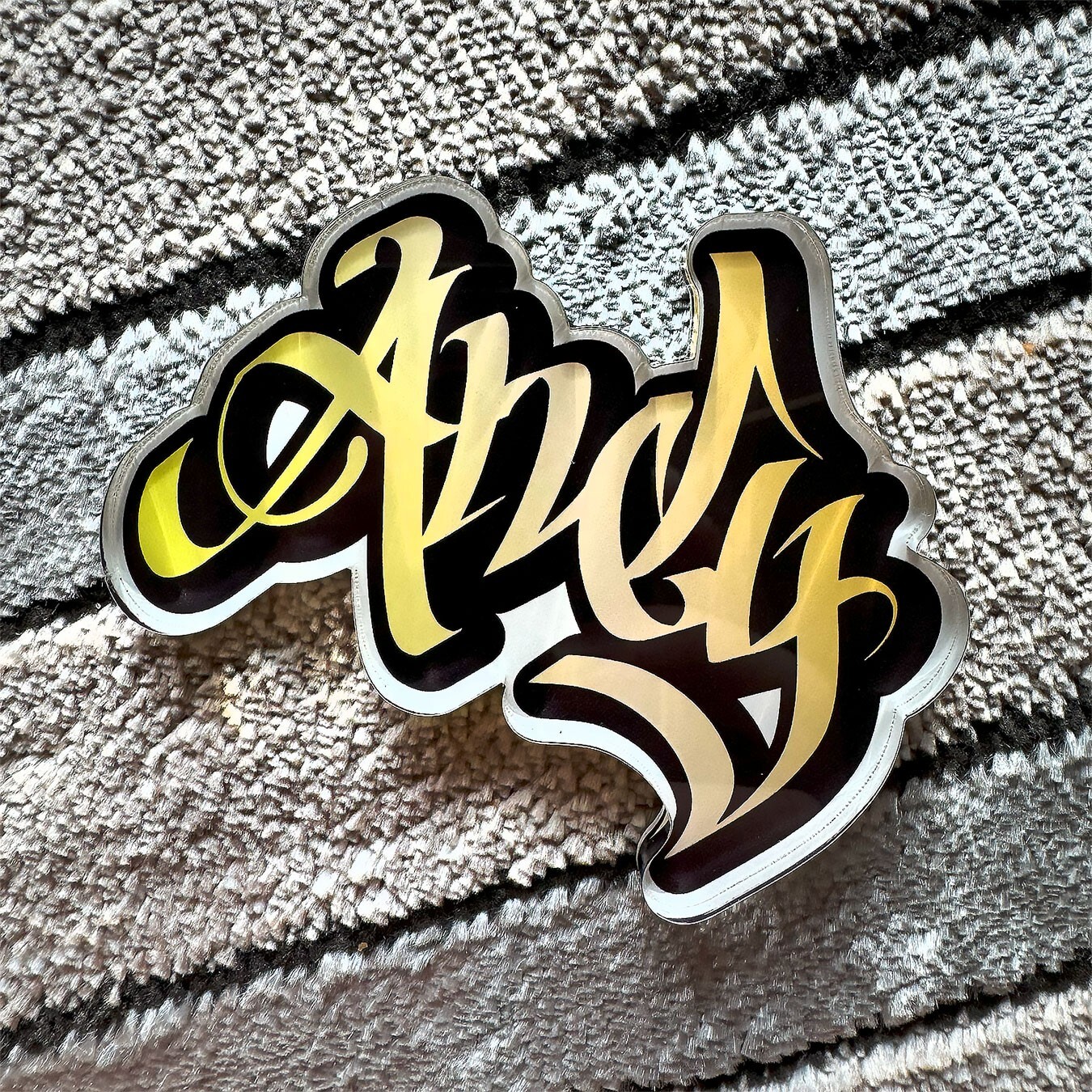 Name Magnet : ANDY | for Fridge, Locker or Office | graffiti ...
