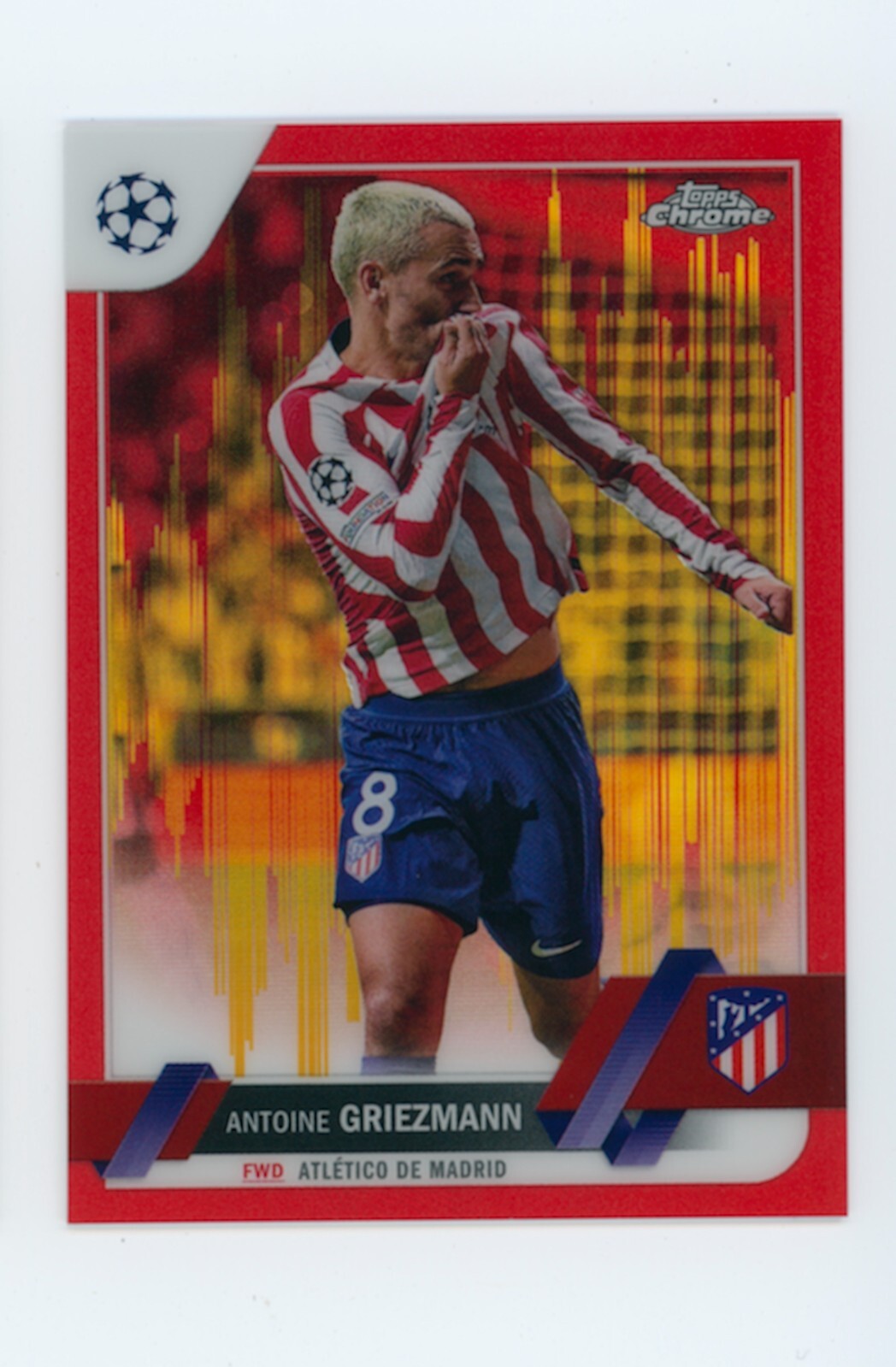 2022-23 Topps Chrome UEFA Club Competitions - Antoine Griezmann #65 Red ...