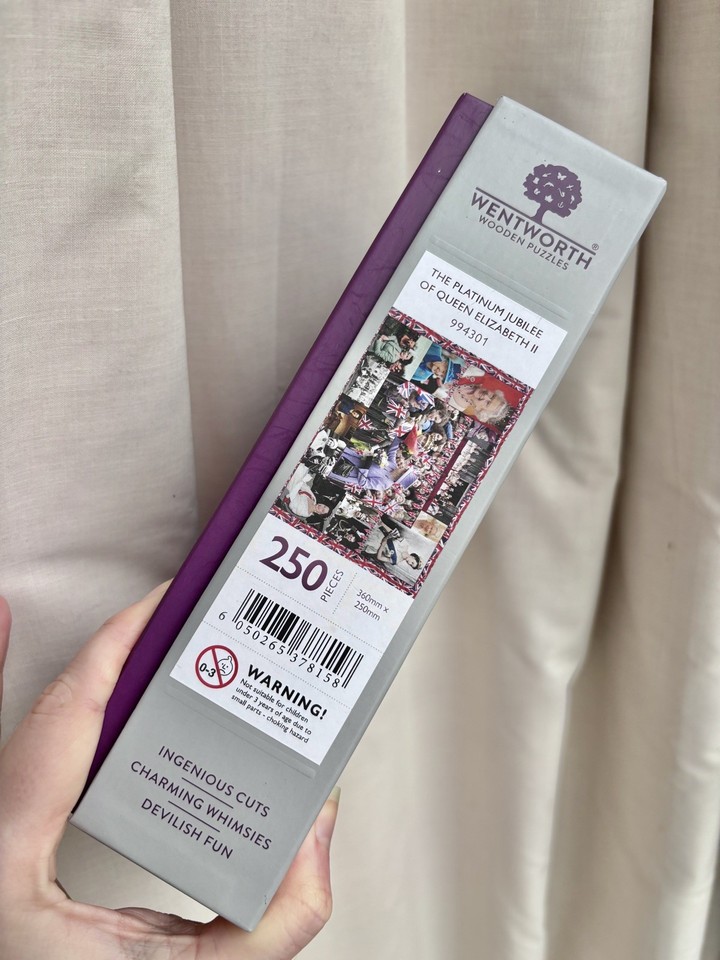 Wentworth 250 Piece The Platinum Jubilee of Queen Elizabeth II | eBay UK