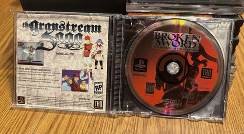 Broken Sword: The Shadow of the Templars PlayStation 1 PS1 Complete CIB ...