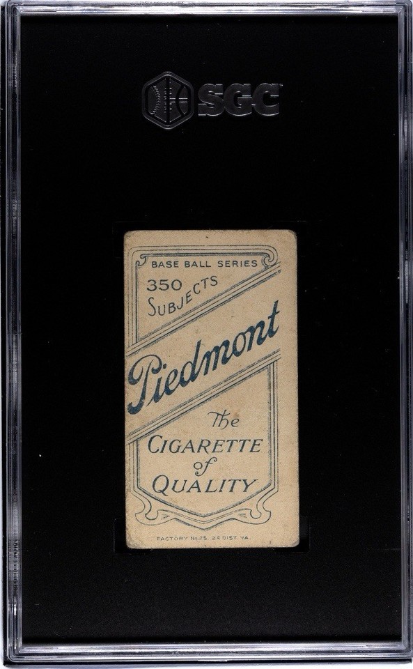 1909-1911 T206 Dummy Taylor Buffalo Piedmont Cigarettes Baseball Card ...