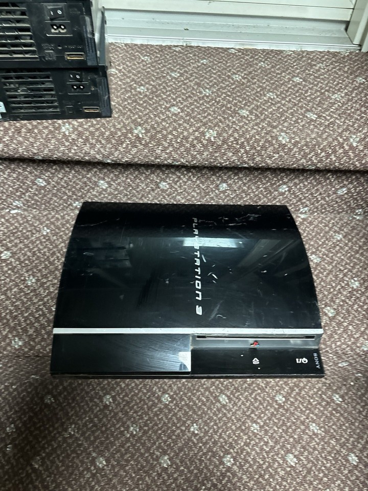 Sony PlayStation 3 PS3 CECHG01 40GB TESTED & WORKING - Slow Disc Tray ...