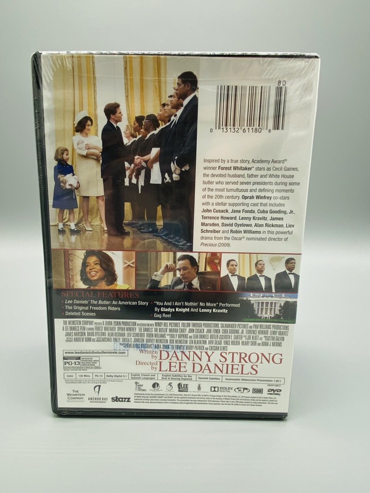 Lee Daniels' The Butler DVD New Sealed Forest Whitaker Oprah Winfrey | eBay