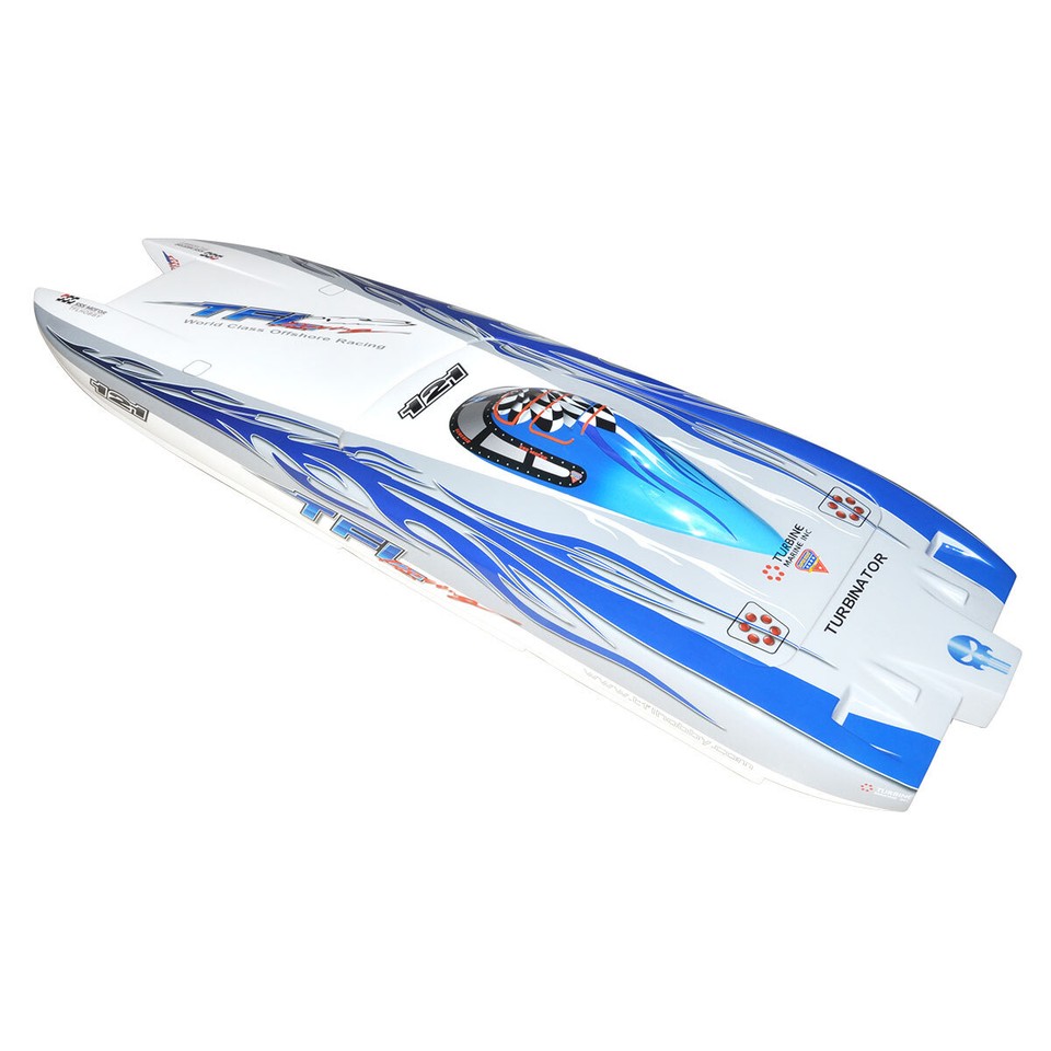 TFL 1133 Zonda Cat Catamaran Fiberglass RC Electric Boat Outside Toys ...