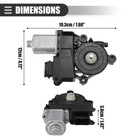 Front Left Power Window Lift Motor for Kia Sorento 2011-2015 No ...