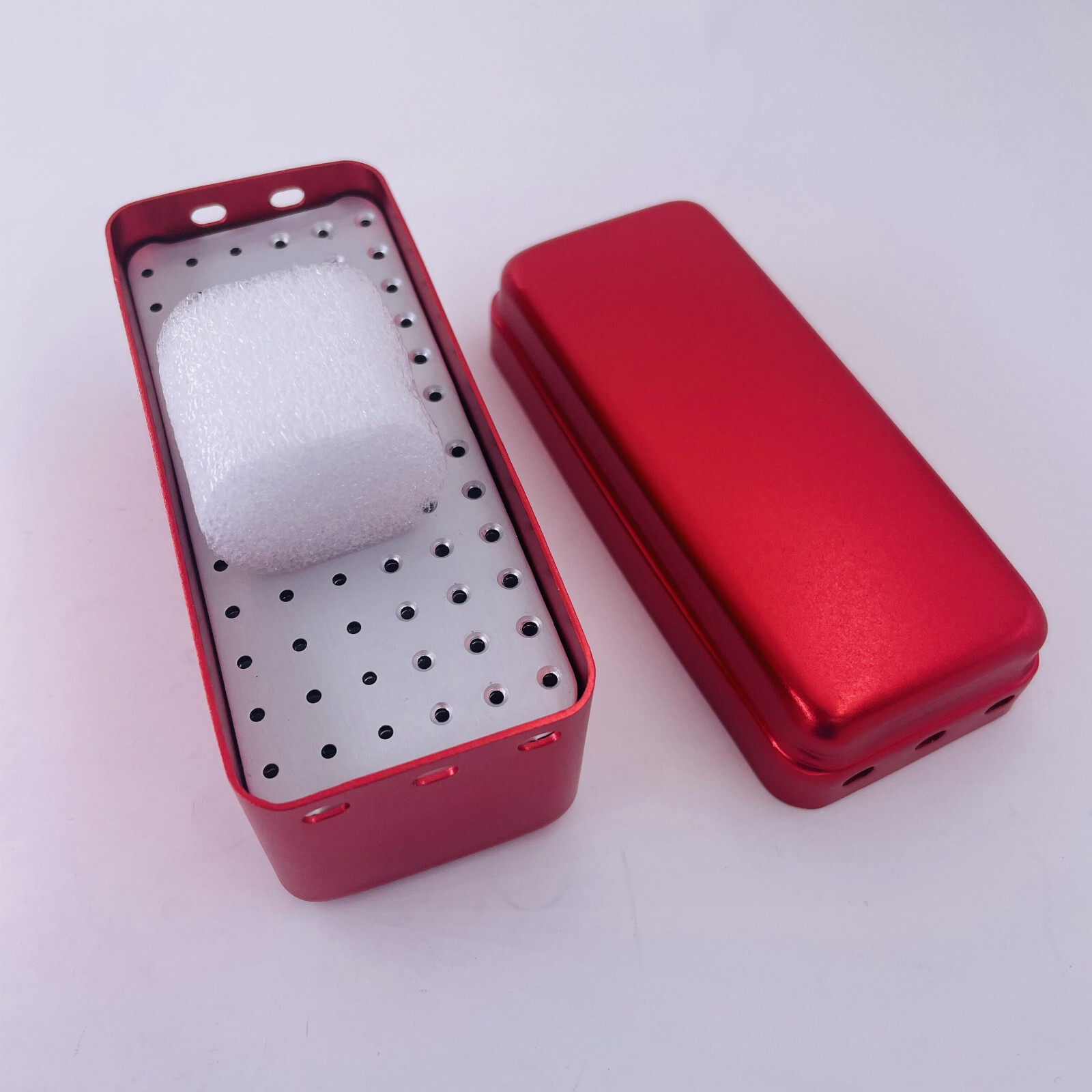 72 Hole Autoclave Sterilizer Case Burs Dental Endo Files Holder ...