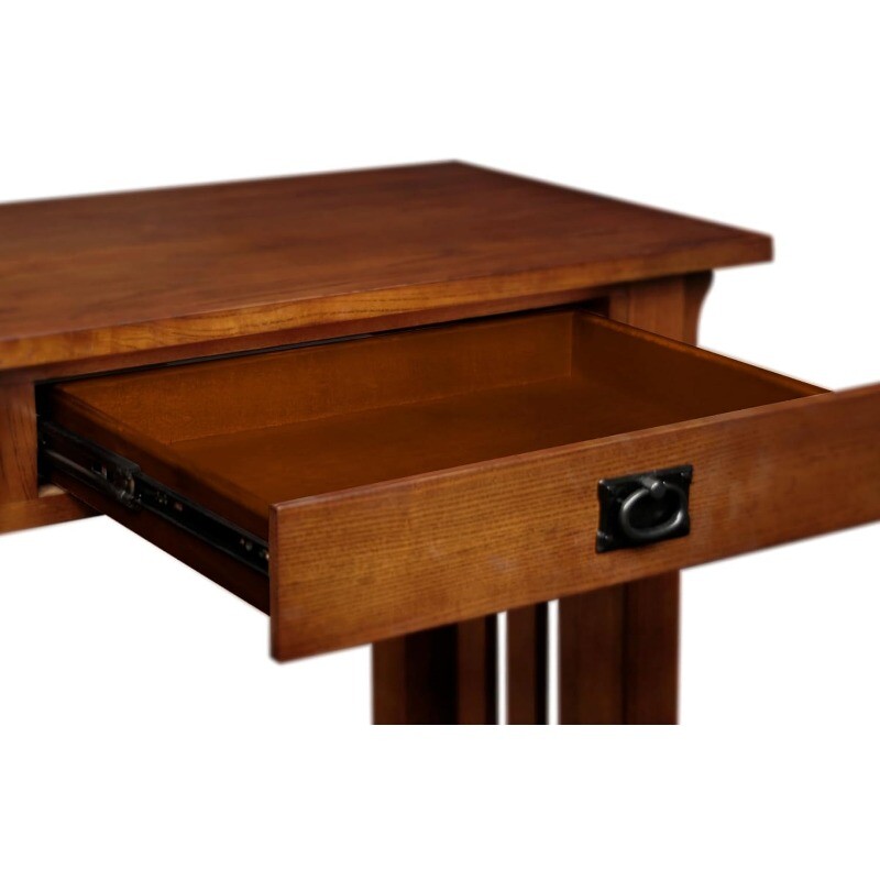 Mission Console Table for Entryway, Wood Sofa Table, Made with Solid ...