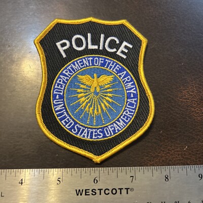 Vintage Defunct Obsolete Military Related Army Police Patch | eBay