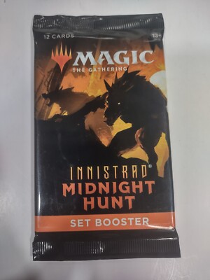 Innistrad Midnight Hunt Set Booster Pack Magic The Gathering - 12 Cards ...