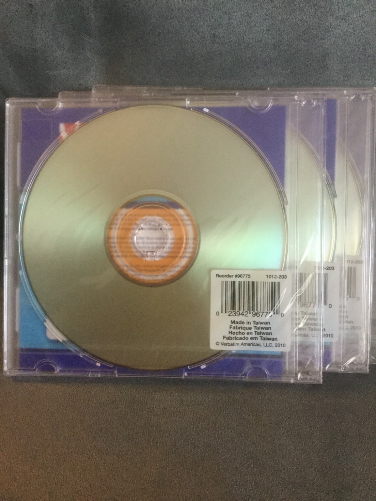 VERBATIM DIGITAL VINYL CD-R 700 MB, 80 MINS - LOT OF 3 - BRAND NEW ...