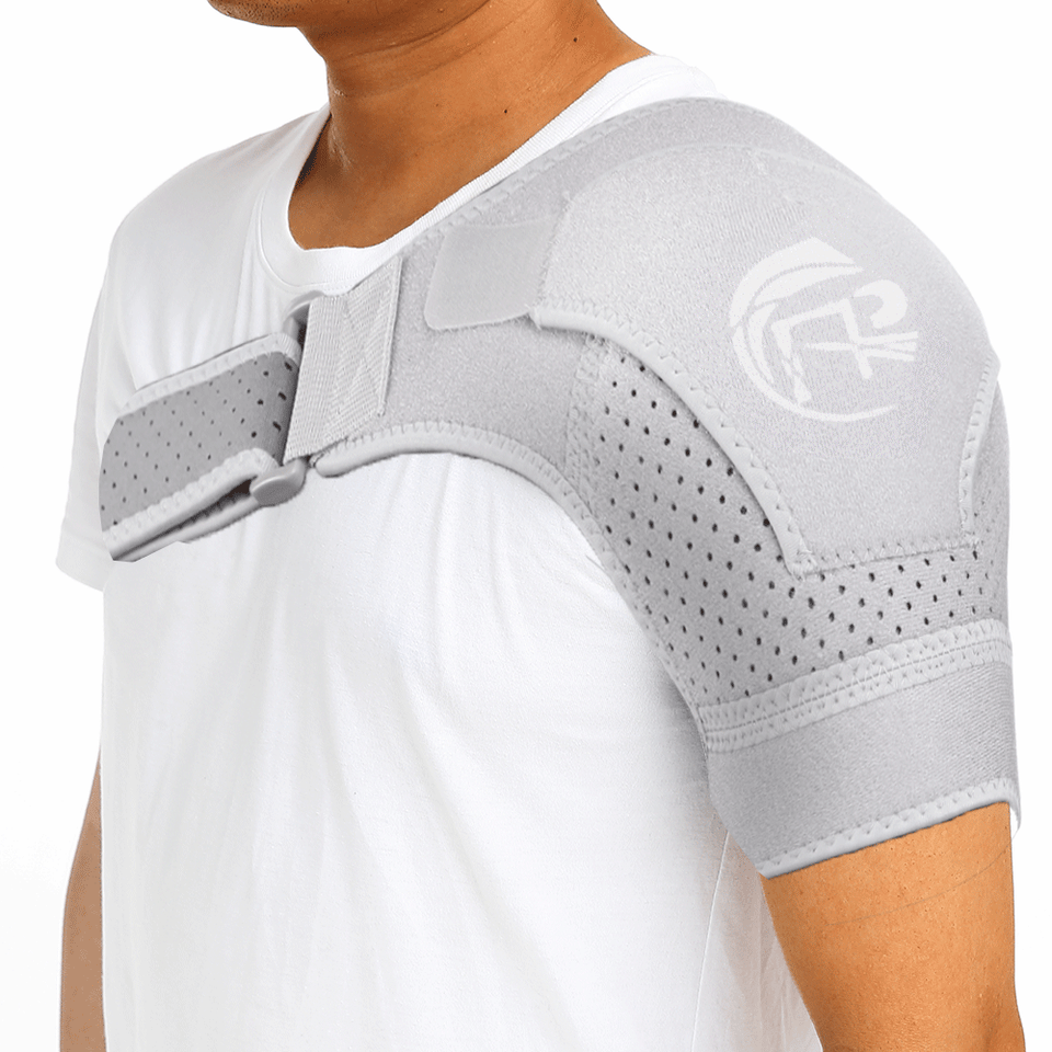 Adjustable Left/Right Shoulder Brace Rotator Cuff Support Relief Pain ...