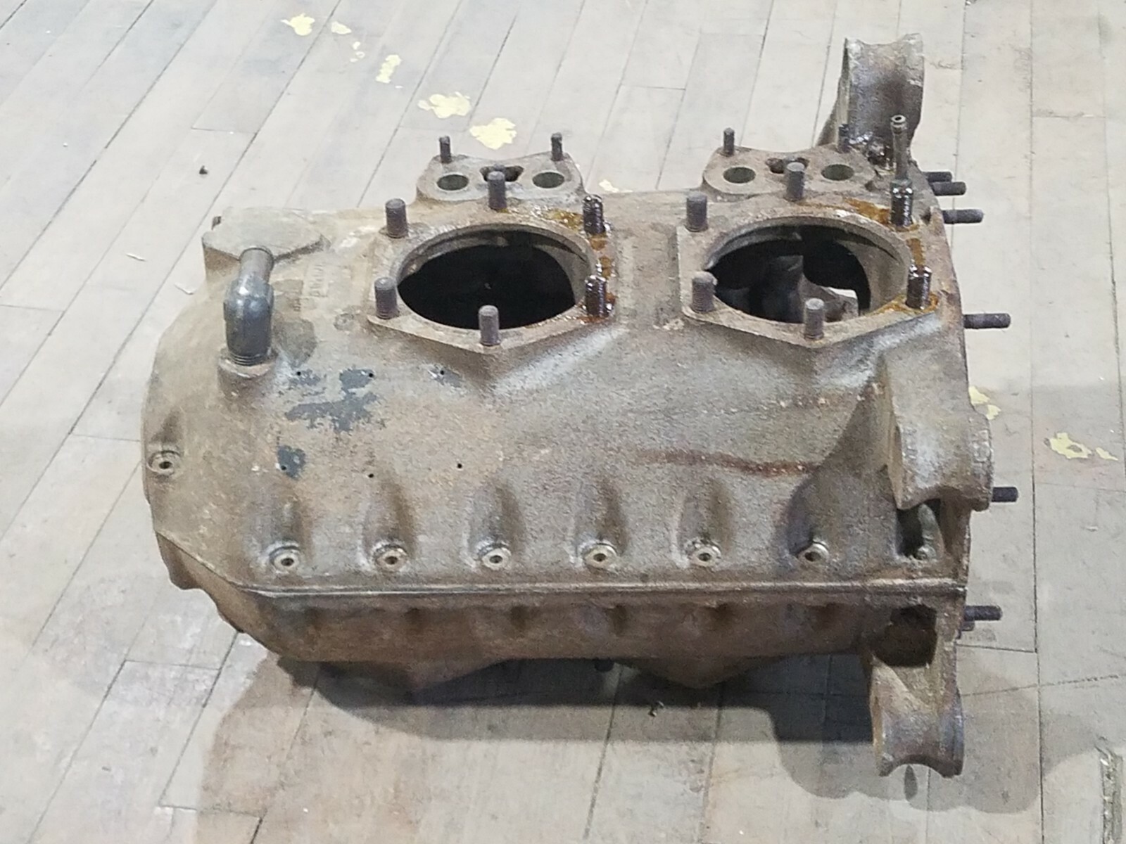 Continental A65 6651 Aircraft Engine Crankcase 10846 Aviation FOR PARTS ...
