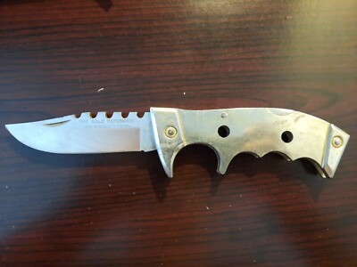 The Gold Defender 440 Stainless Steel Knife SUPER RARE | eBay