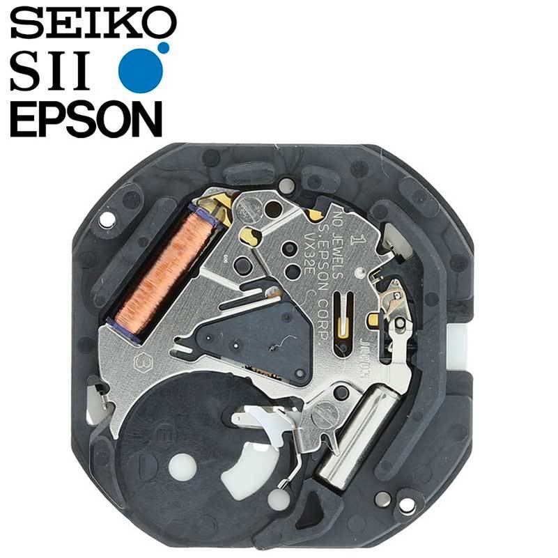 New Japan Seiko SII / TMI / Epson VX32 Watch Movement, 10 1/2, 3 Hands ...