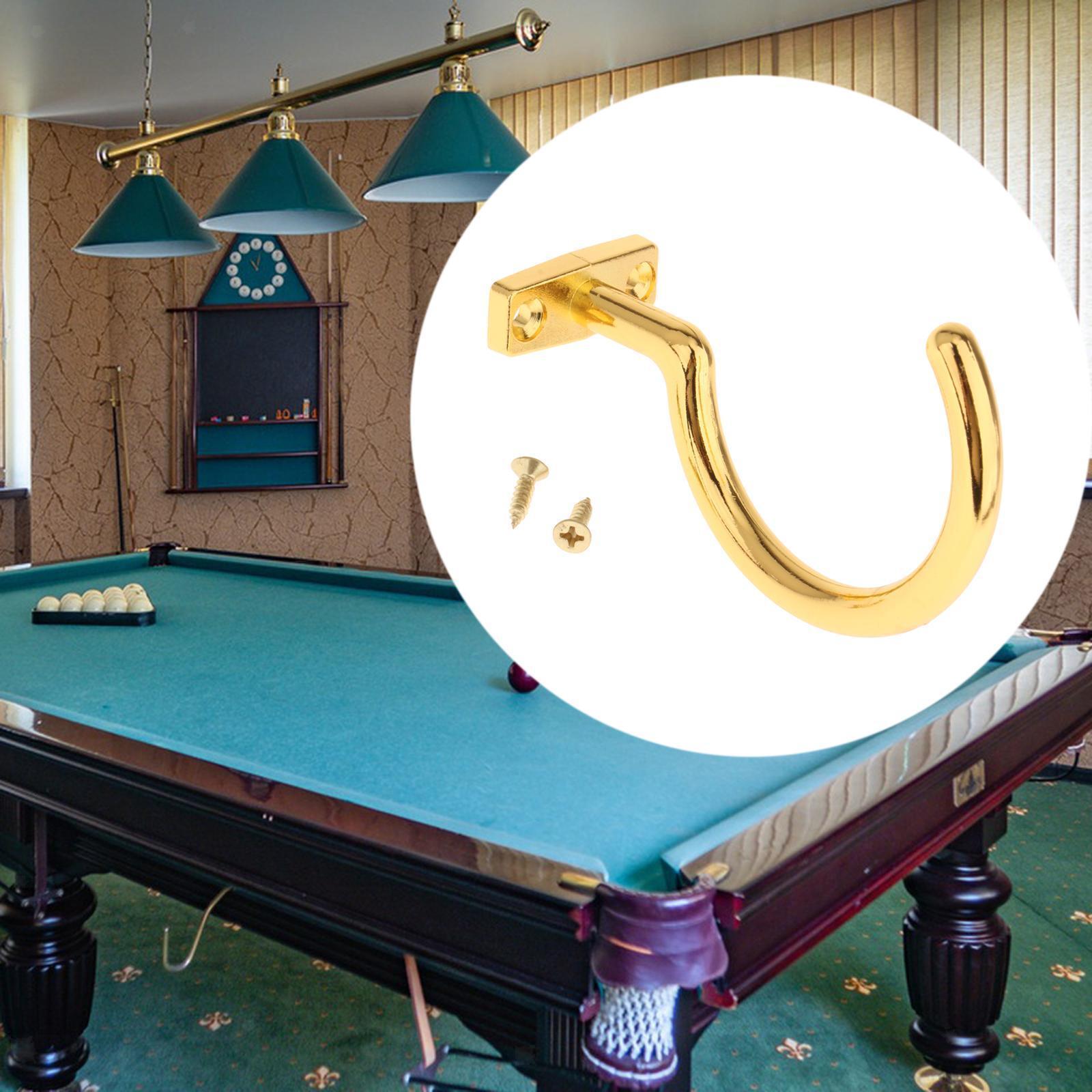 Snooker Billiard Table Board Cue Hook Strong Gold Bridge Rod Pool Table ...