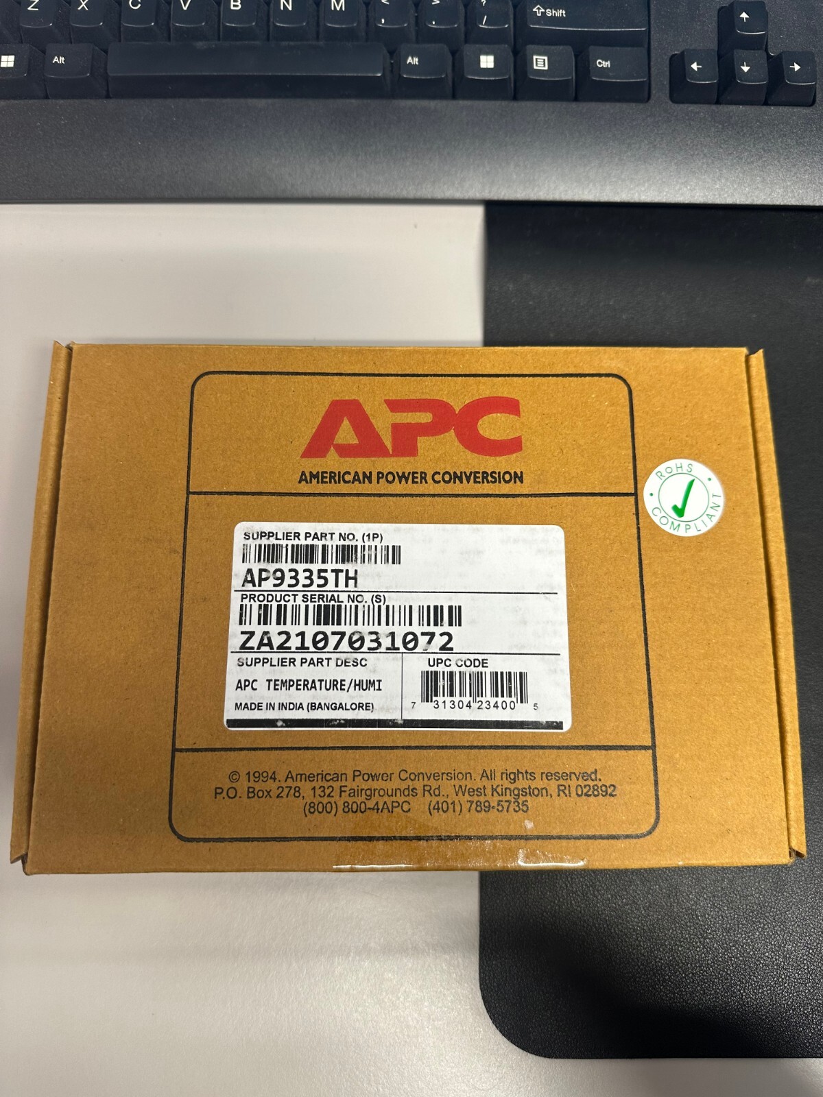 APC AP9335TH Temperature And Humidity Sensor NEW 777786318895| eBay