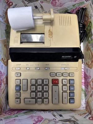 Sharp COMPET CS-1194 Tischrechner Rechenmaschine Druckfunktion | eBay